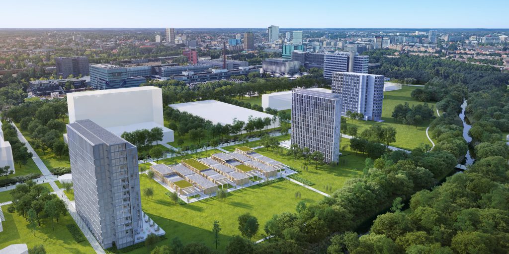 735 nieuwe studentenwoningen op campus TU Eindhoven - Bouw en Uitvoering 735 nieuwe studentenwoningen op campus TU Eindhoven - Bouw en Uitvoering