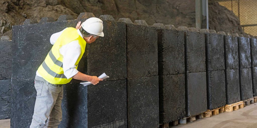 GRC blocks, PVC bouwblok van gerecycled PVC met KIWA-certificering ...