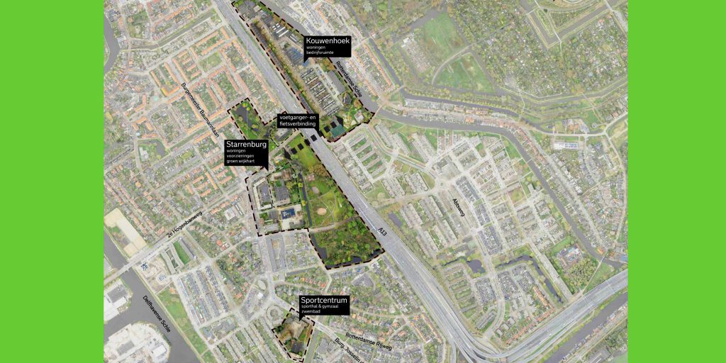 Overschie Rotterdam krijgt groen hart en 450 woningen - B+U - Bouw en ...